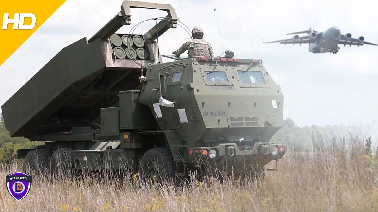 U.S. Army Unload and Launch Rocket M142 HIMARS - YouTube