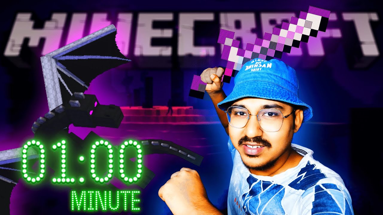 I Tried Speed Running Minecraft - YouTube