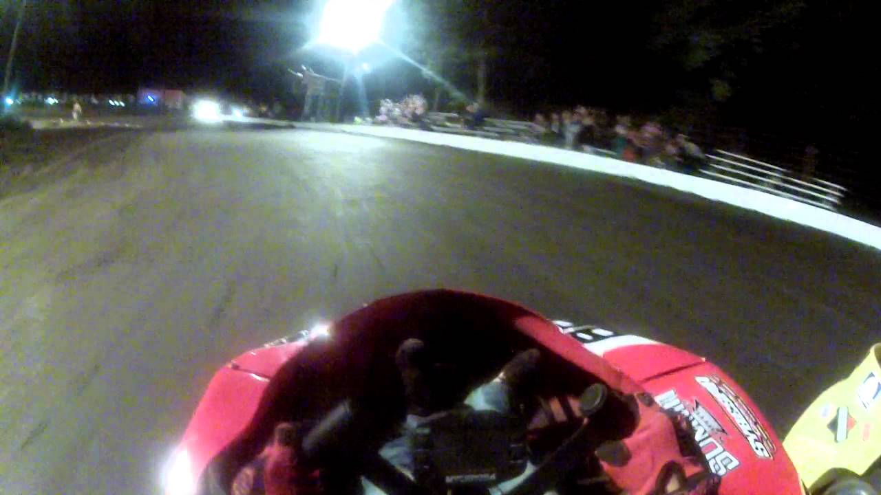 9-1-12 Hartley Race. Plessis Motor Speed Way JR Gas Class Kaden Utesch ...