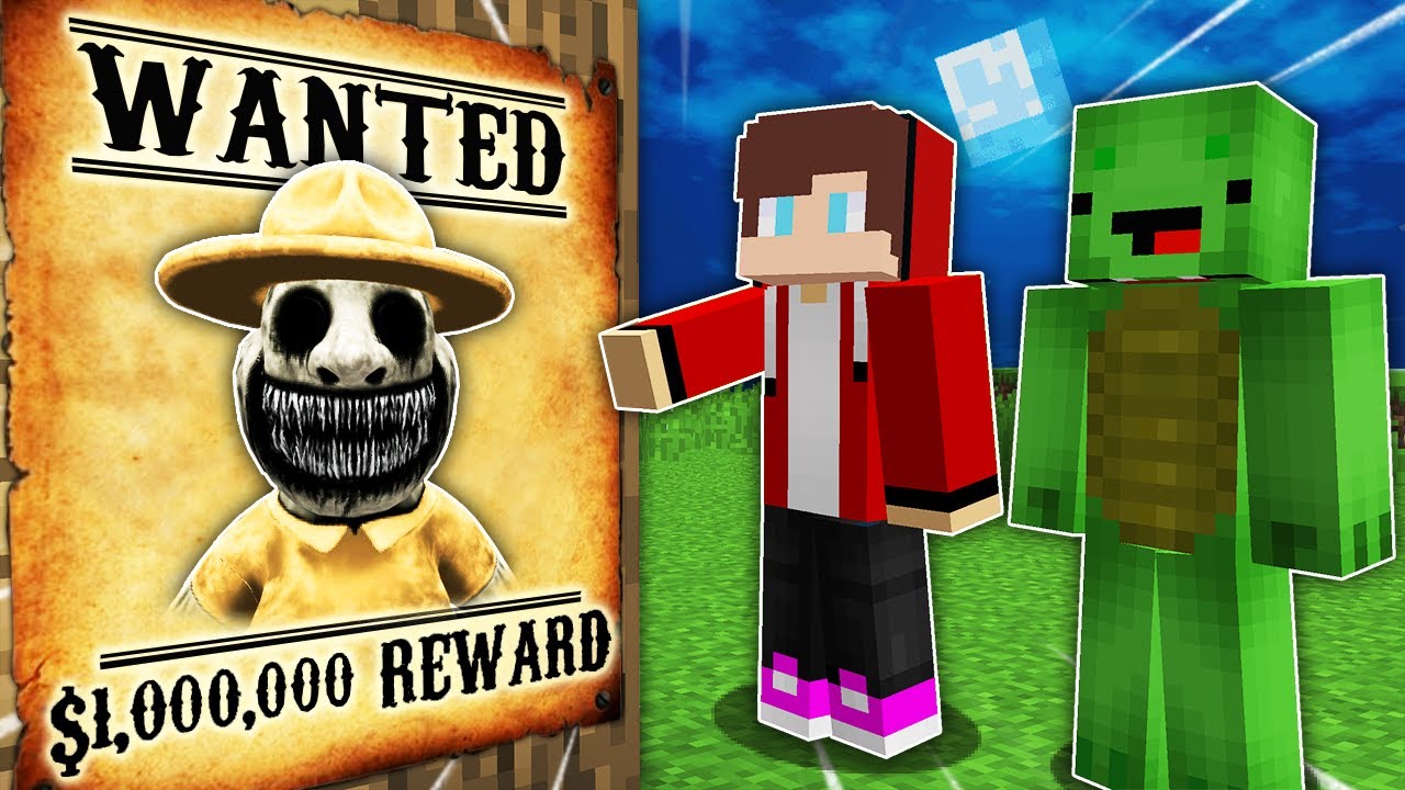 JJ and Mikey WANTED Zookeepers Zoonomaly CHALLENGE in Minecraft ...