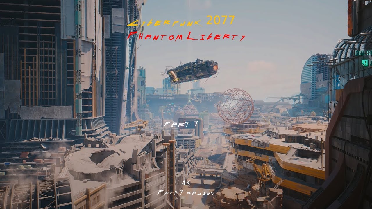 Cyberpunk 2077 Phantom Liberty - Part 7 (4K Ultra Path Tracing) - YouTube