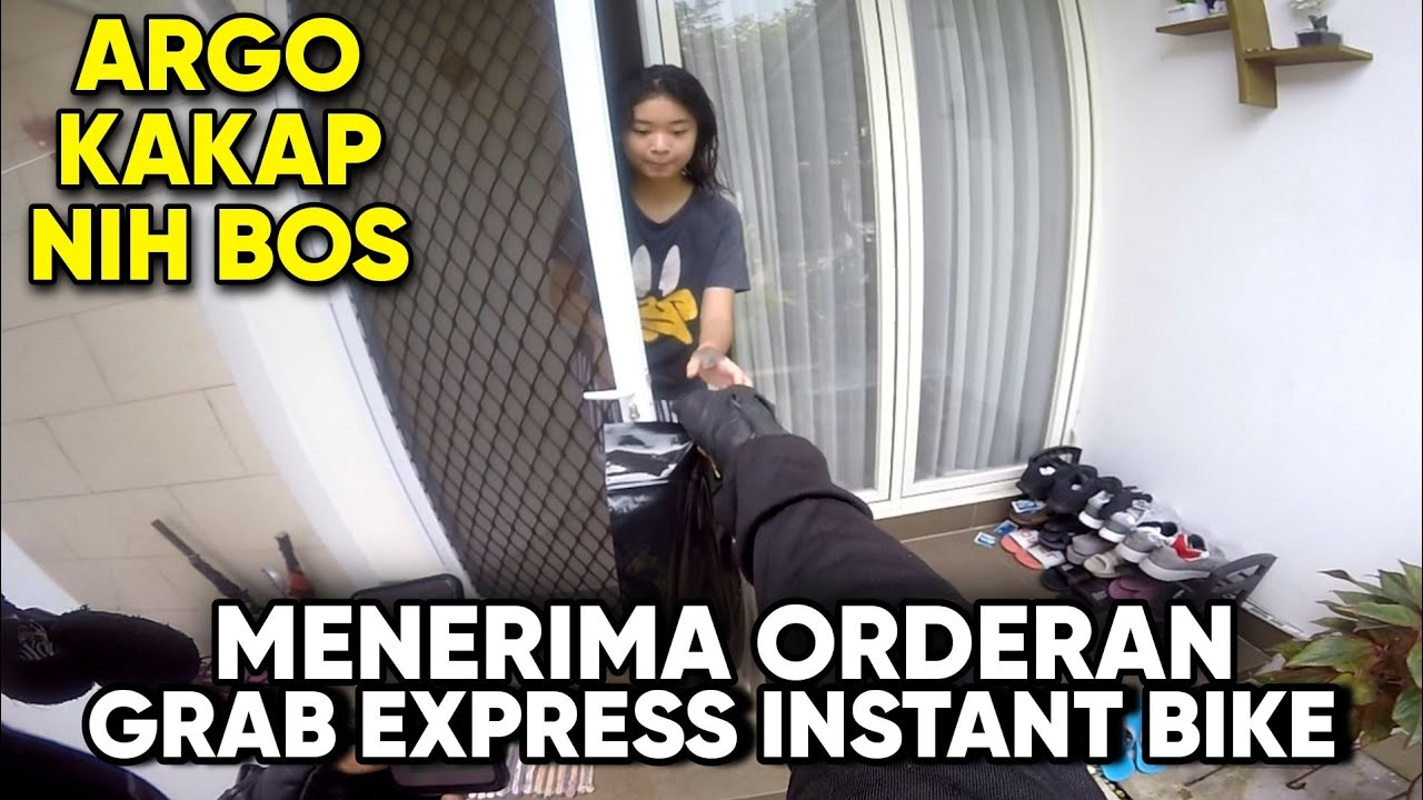 Menerima Orderan Grab Express Instant Bike | Cara Menerima Grab Express ...