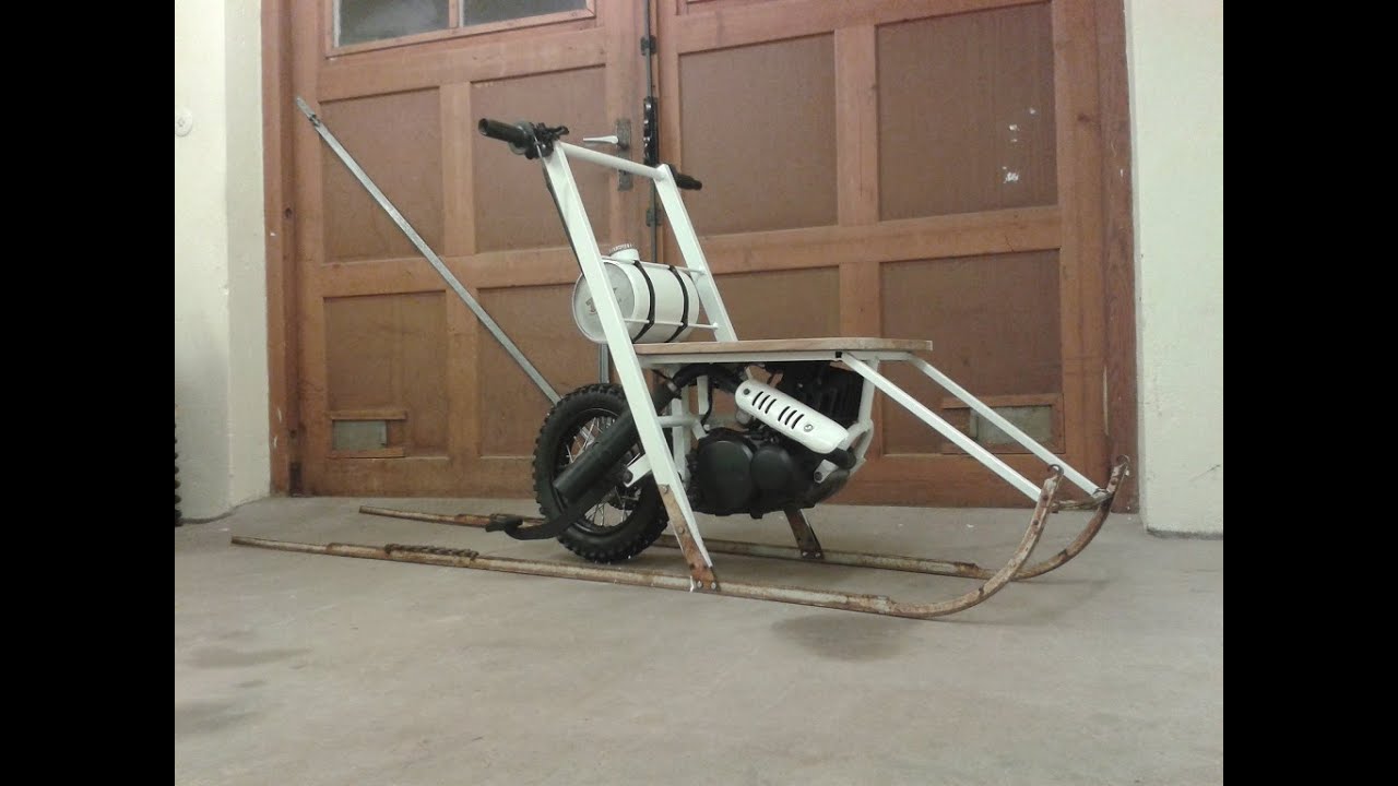 Kicksled "Motor spark" Build up - YouTube