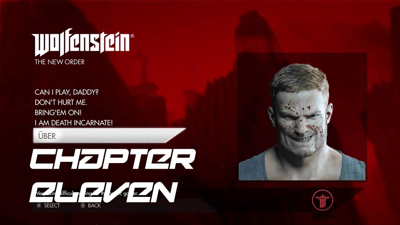 Wolfenstein Chapter 11 on UBER Difficulty!!!(1080p Super Crisp HD ...