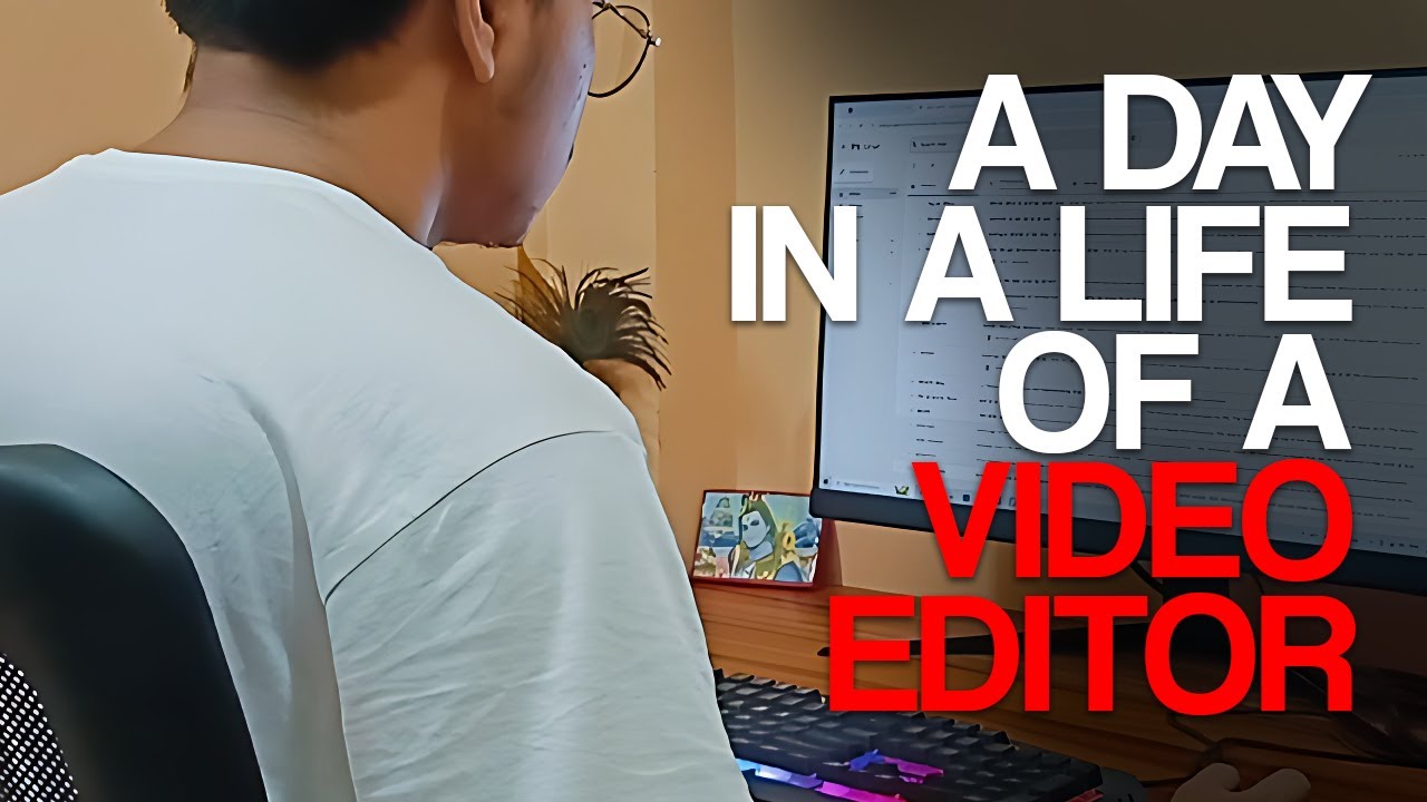 A day in a life of Video Editor I Vlog #1 - YouTube