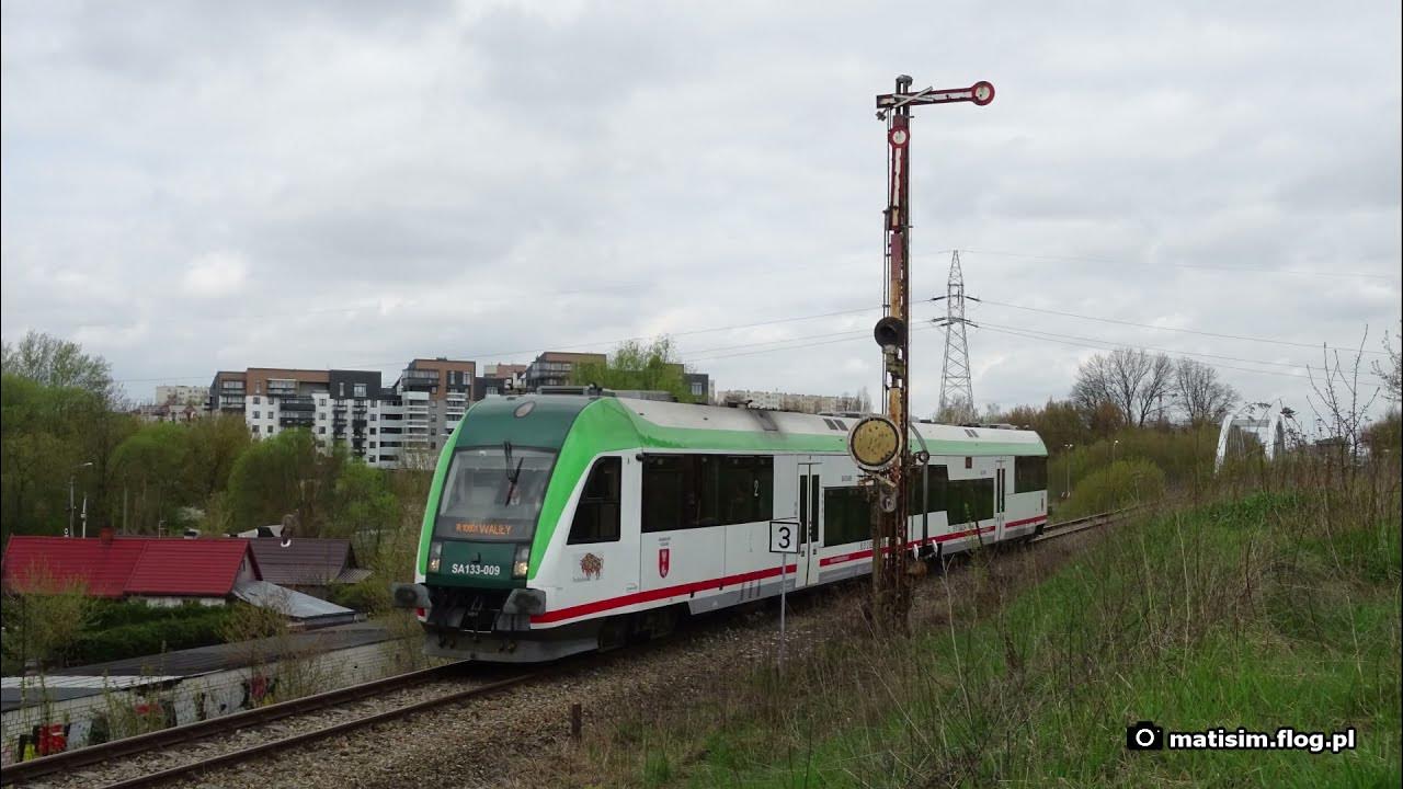 SA133-009 jako pociąg inauguracyjny do Walił - YouTube