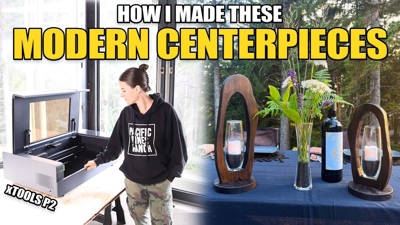 EASY DIY HOME DECOR with the xTOOLS P2 LASER ENGRAVER #diy #design ...