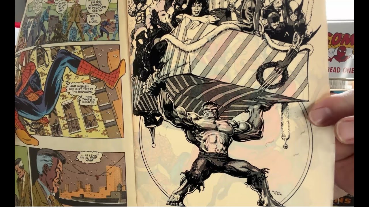 Marvel Holiday Special 1991 - A Christmas Pleasure!! #marvel # ...