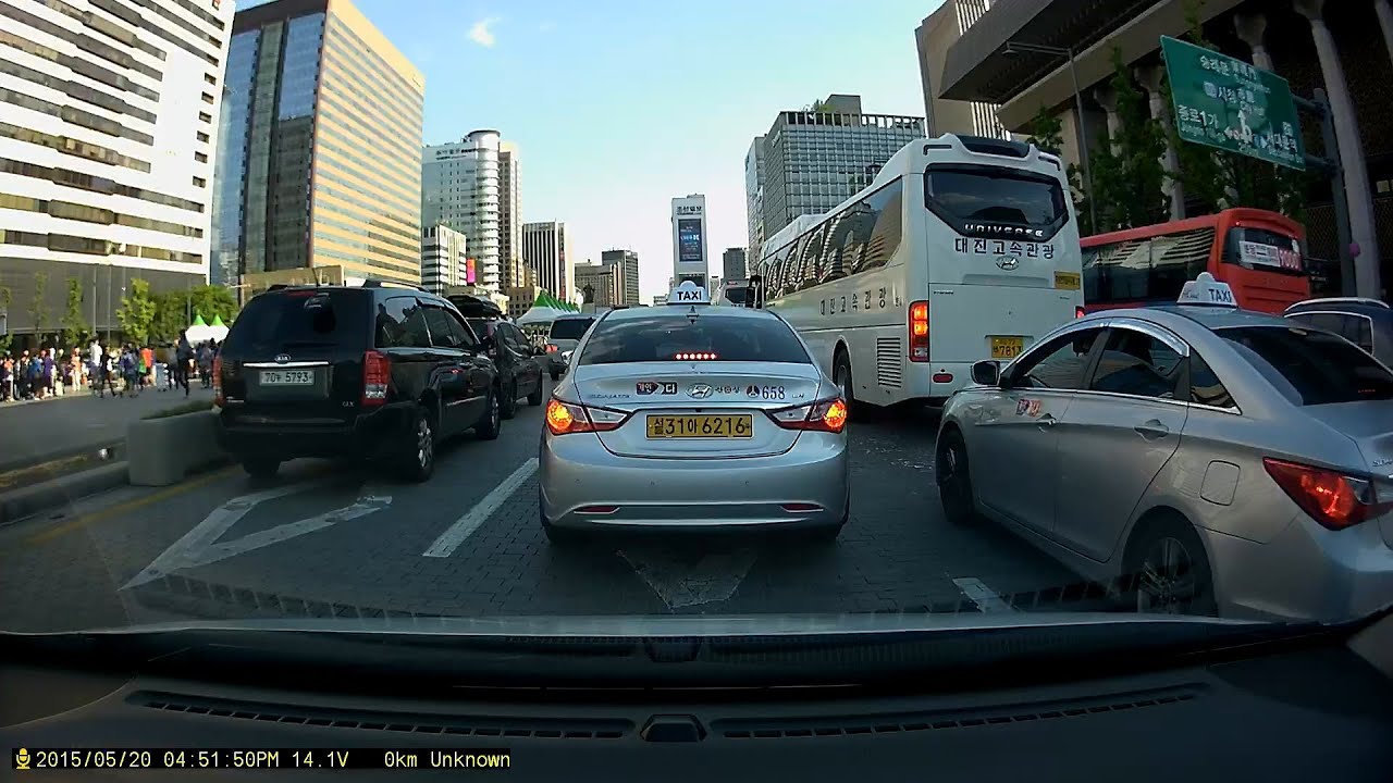 IROAD V9 [Front/Daytime] FullHD 4 - YouTube