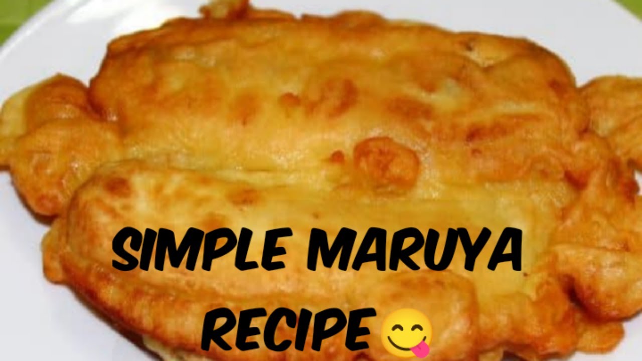 Simple Maruya Recipe - YouTube