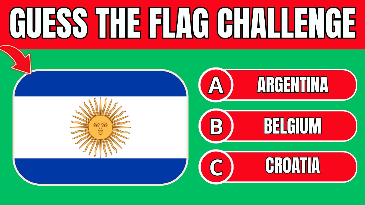 🌍 Can You Guess These Flags? Ultimate Flag Quiz Challenge! 🌏 - YouTube