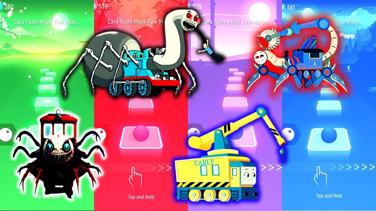 Choo Choo Charles vs Spider Thomas vs Thomas Sendy vs Thomas Robot ...