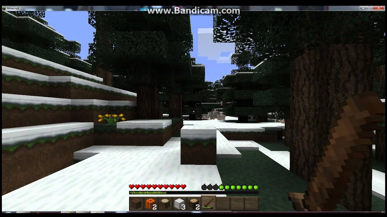 hur man över lever i minecraft del 1 - YouTube