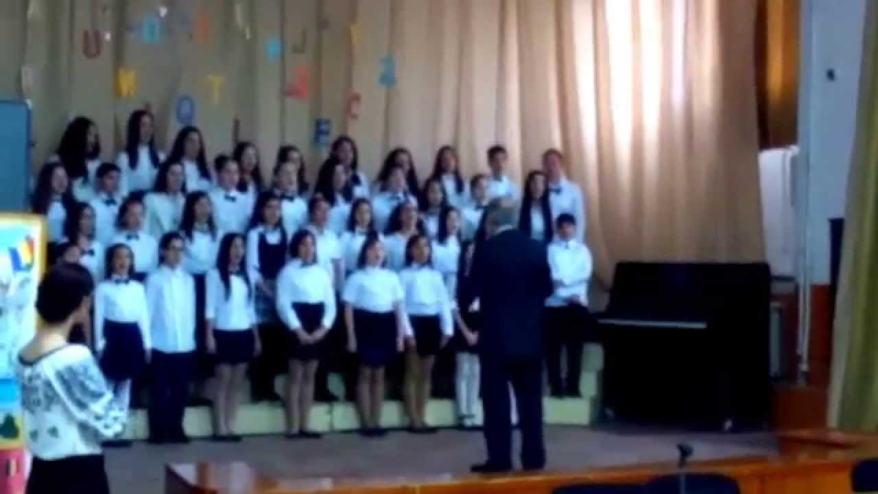 Corul scolii nr 39 Bucuresti (28 11 2014 ) II - YouTube