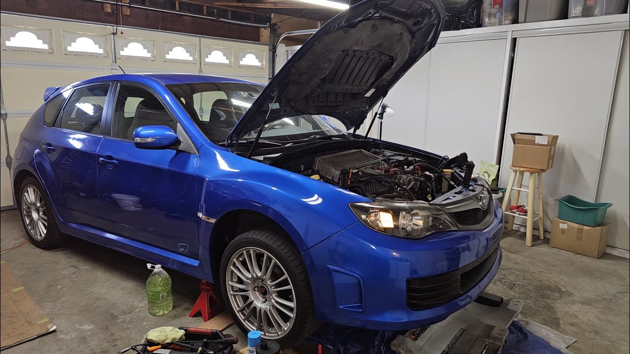 Installing Subaru Group N Engine Mounts Made Easy - YouTube