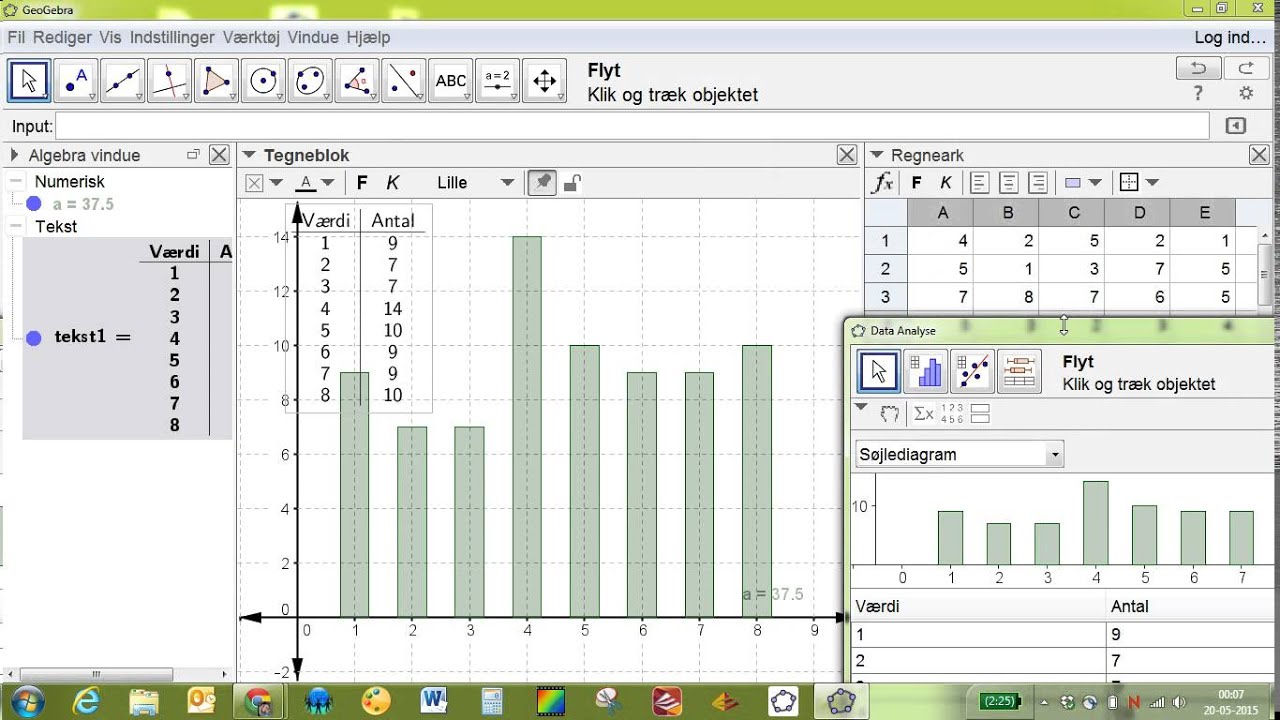 Hyppighedstabel ud fra rådata.webm - YouTube