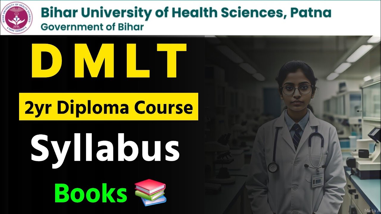 dmlt course syllabus | dmlt syllabus bihar | dmlt syllabus 1st year ...