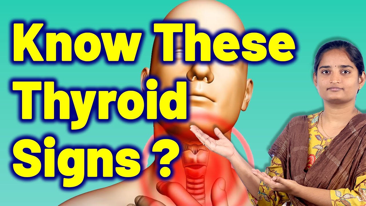 Signs and Symptoms Of Thyroid, Neck Gland Problem, Goiter | Treatment ...