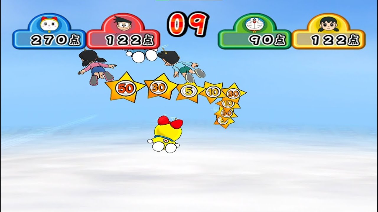 Doraemon Wii Game #18 | Dorami bay lượn trên bầu trời | Benor Kiv - YouTube