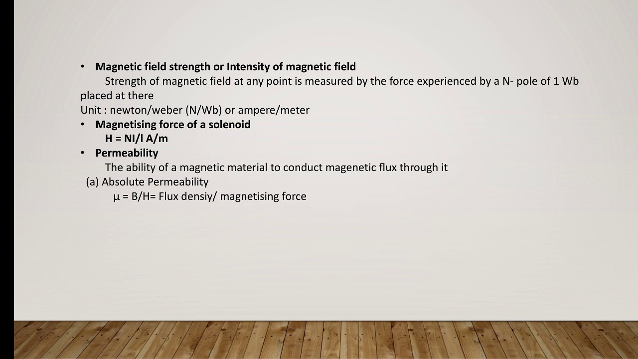 Magnetic terms and units 2 - YouTube