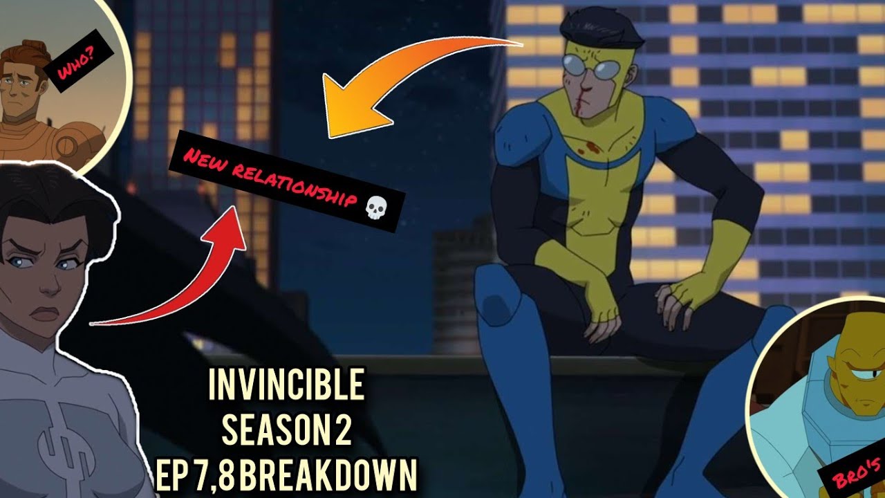 Anissa and invincible in relationship💀// invincible season 2 ending ...