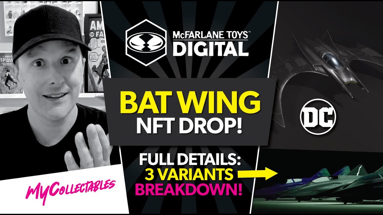 BAT WING NFT Drop on McFarlane Digital! Full Review, Breakdown and ...