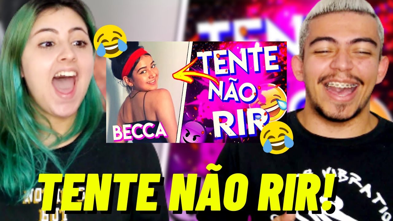REACT - TENTE NÃO RIR e NÃO APANHAR 🤣/ A FAMOSA BECCA (SR CARLINHOS ...