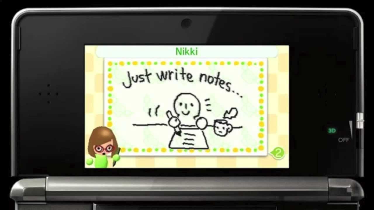 Nintendo suspends 3DS Swapnote due to the swapping of offensive ...