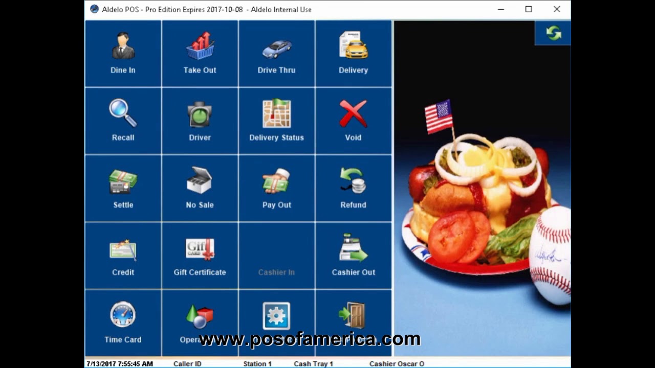 Aldelo POS Tutorial POS OF AMERICA - YouTube