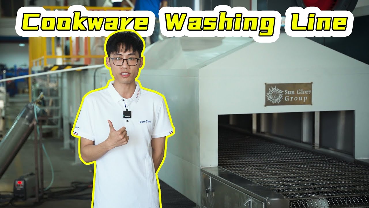 Take you into our Cookware Washing Line Factory. #factory #craft # ...