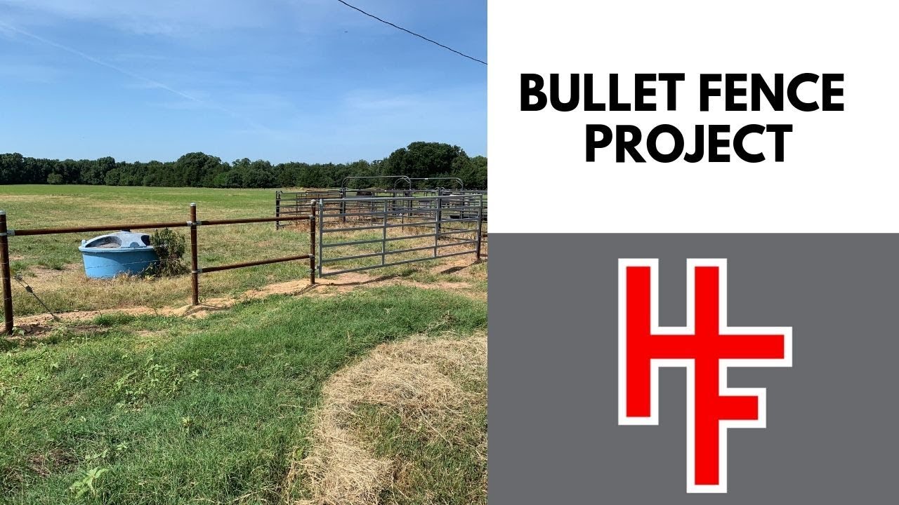 Bullet Fence Project - YouTube
