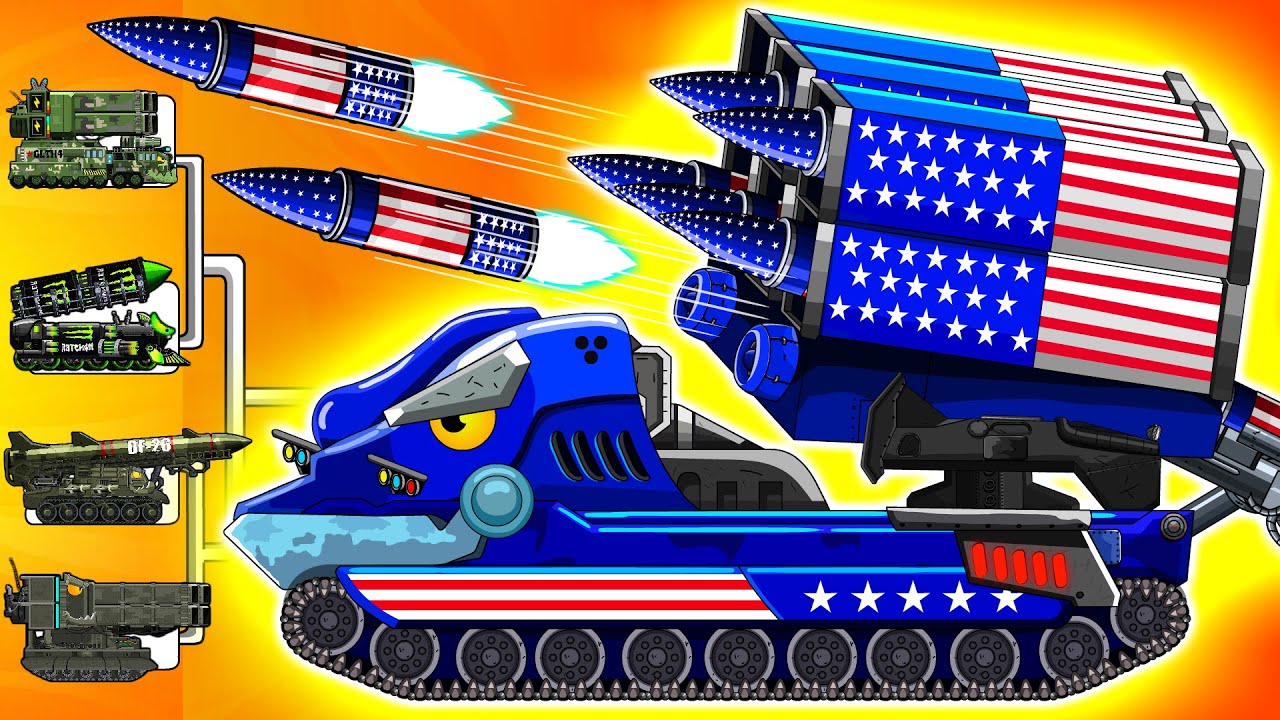 ROCKET ARMORED VEHICLES Vs Monster Truck ! WOT/ Monster max american ...