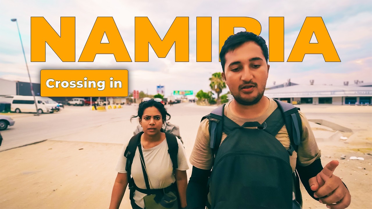 ANGOLA TO NAMIBIA (Entering the Land of the Brave! 🇳🇦) - YouTube
