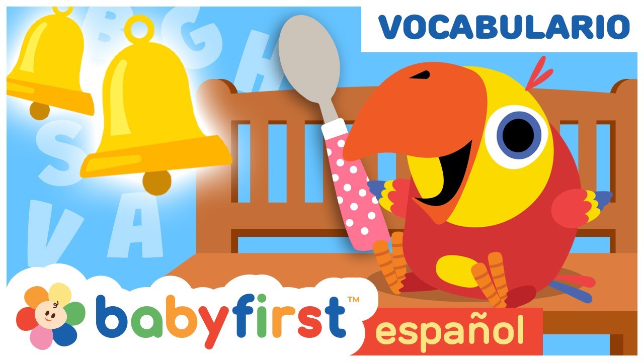 Larry el loro en español | Aprender Nuevas Palabras | Vocabulario para ...