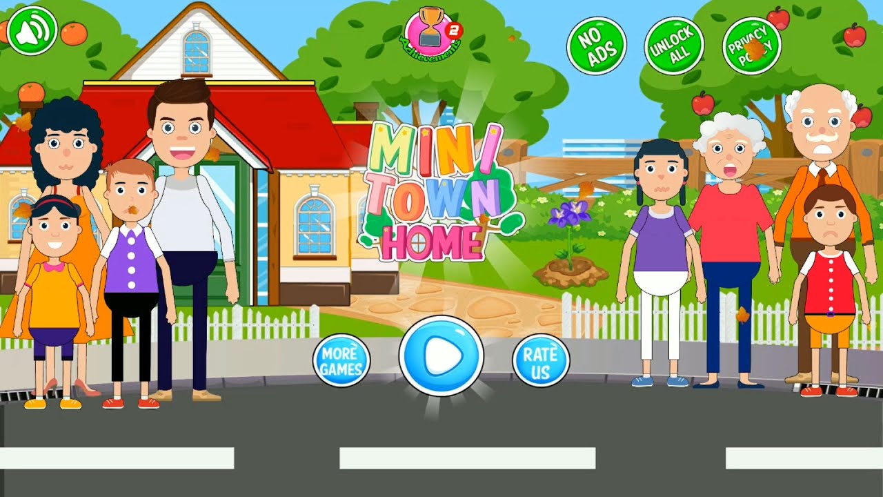 Mini Town: Home - YouTube