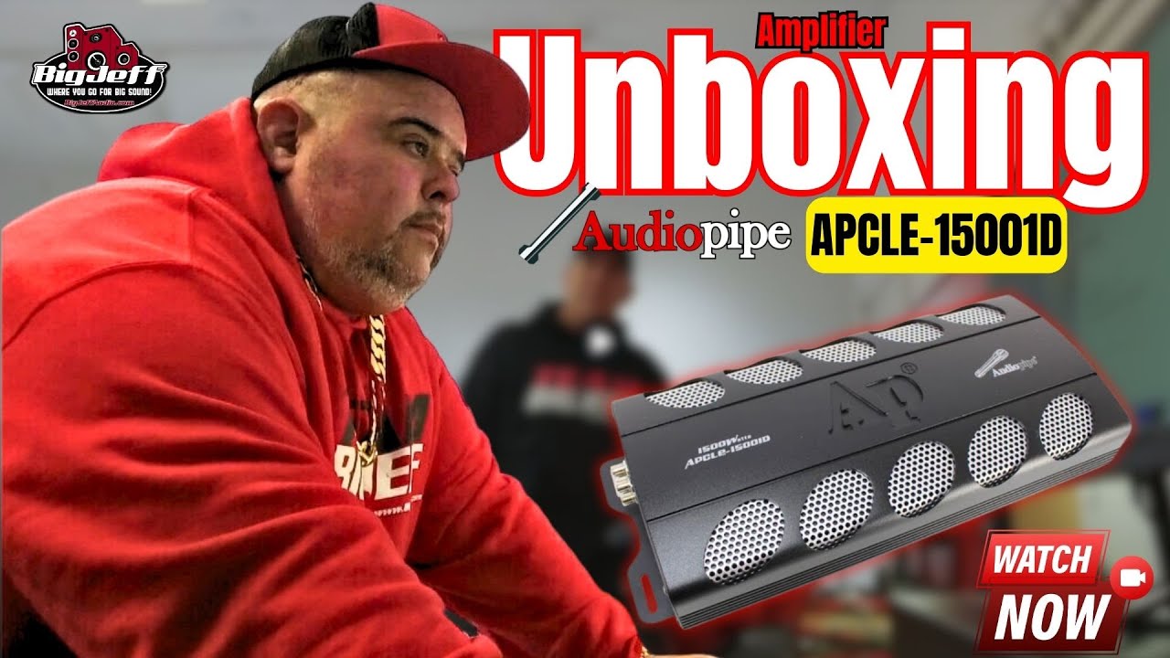 Big Jeff Unboxing Audiopipe Amplifier APCLE 15001D A must Watch! # ...