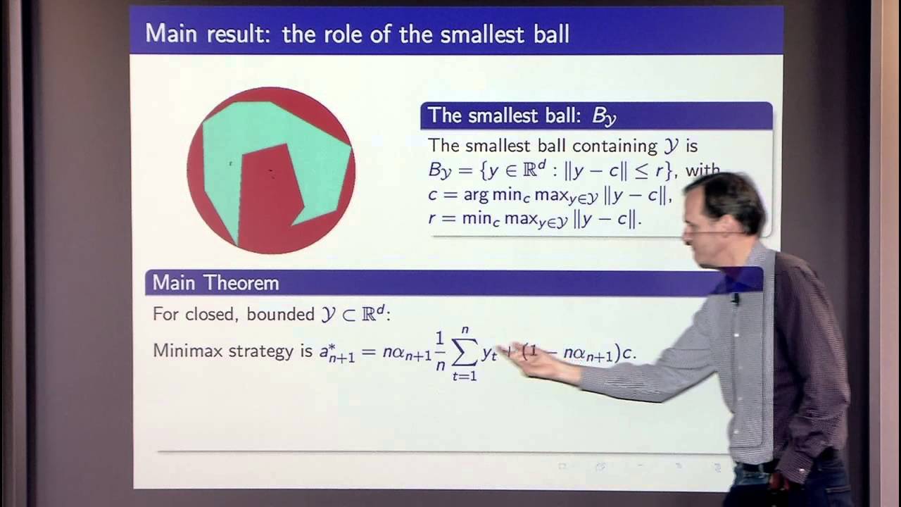 Efficient Minimax Optimal Strategies for Universal Prediction - YouTube