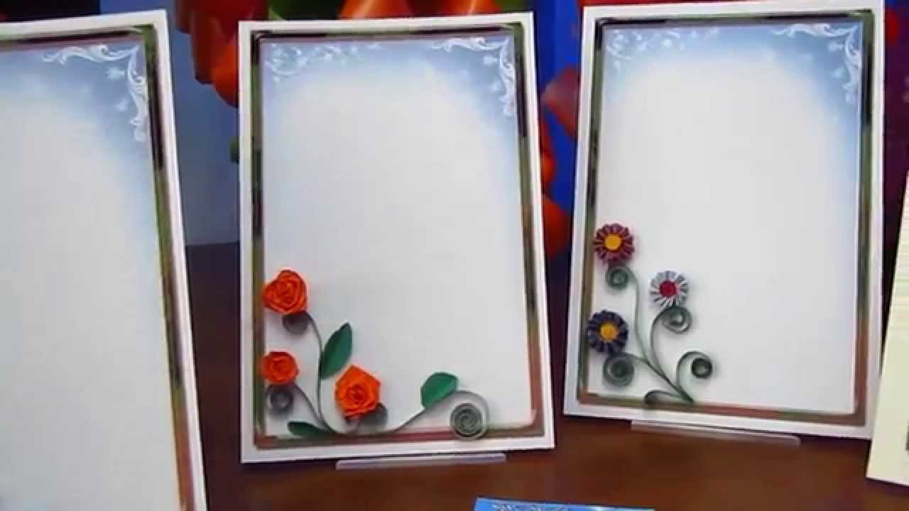 tarjetas en filigrana. - YouTube