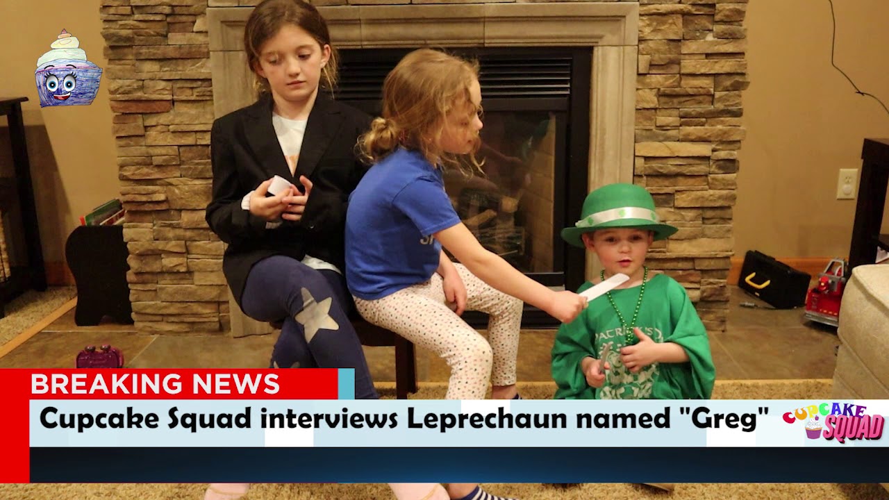 Cupcake Squad Presents: A Leprechaun named Greg - YouTube