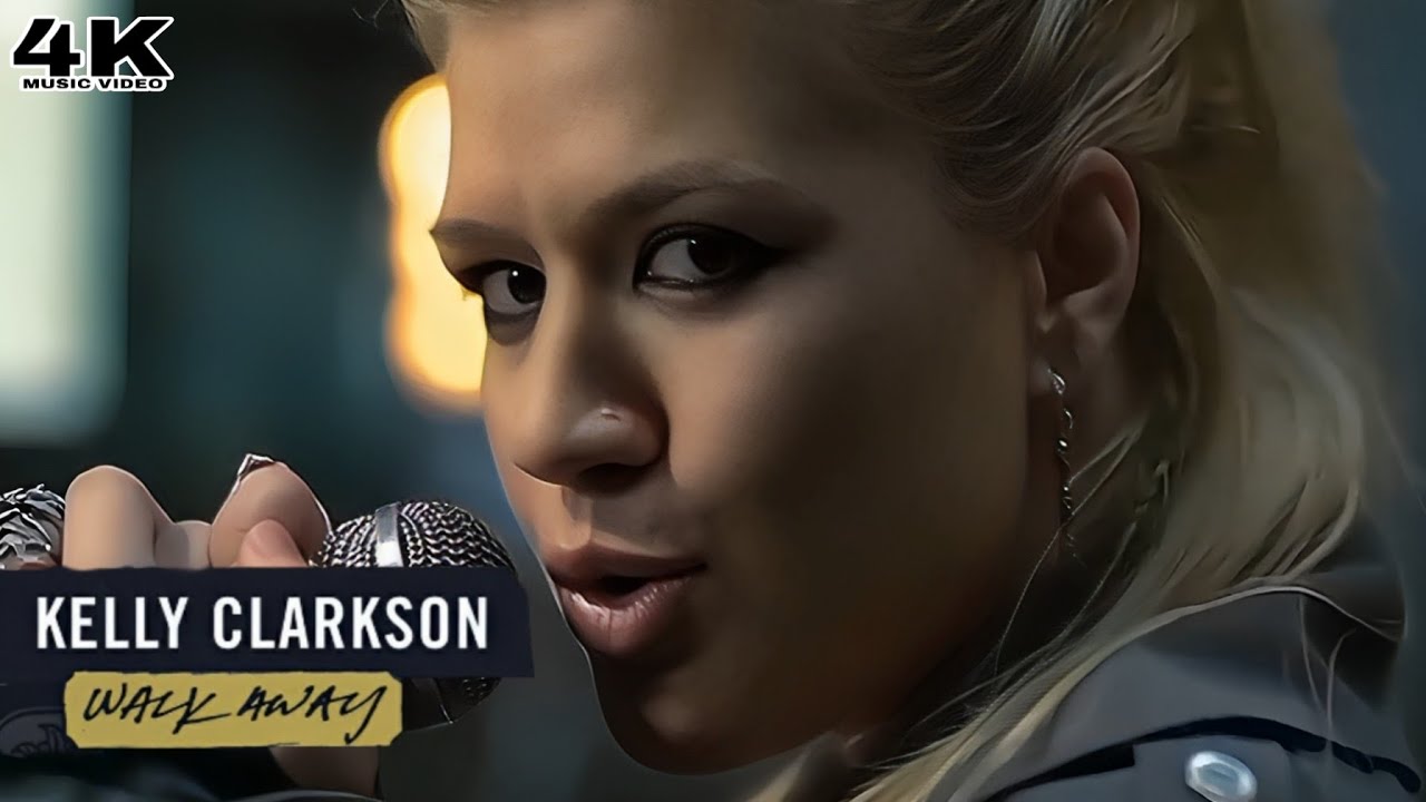 [4K] Kelly Clarkson - Walk Away (Music Video) - YouTube
