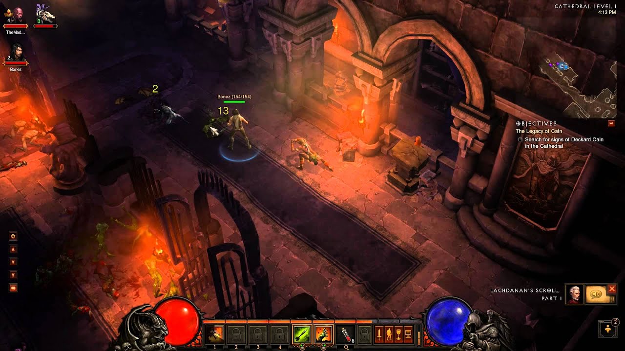 Diablo 3: Act 1, Fallen Star and Legacy of Cain - YouTube