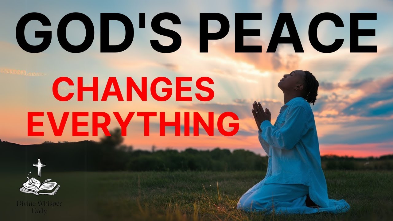 When Your Heart Needs PEACE, Pray This Prayer - YouTube