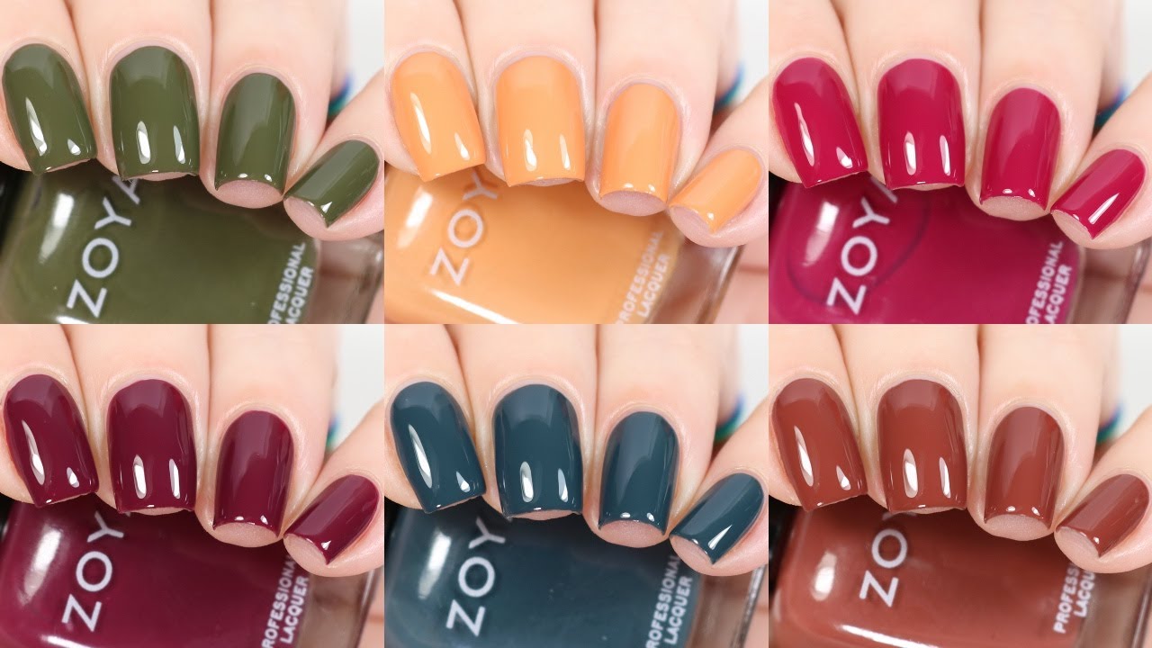 Zoya Nail Polish | Classic Leathers | Fall 2022 - YouTube