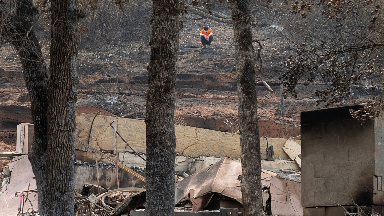 How the LNU Lightning Complex fire incinerated business, home of these ...