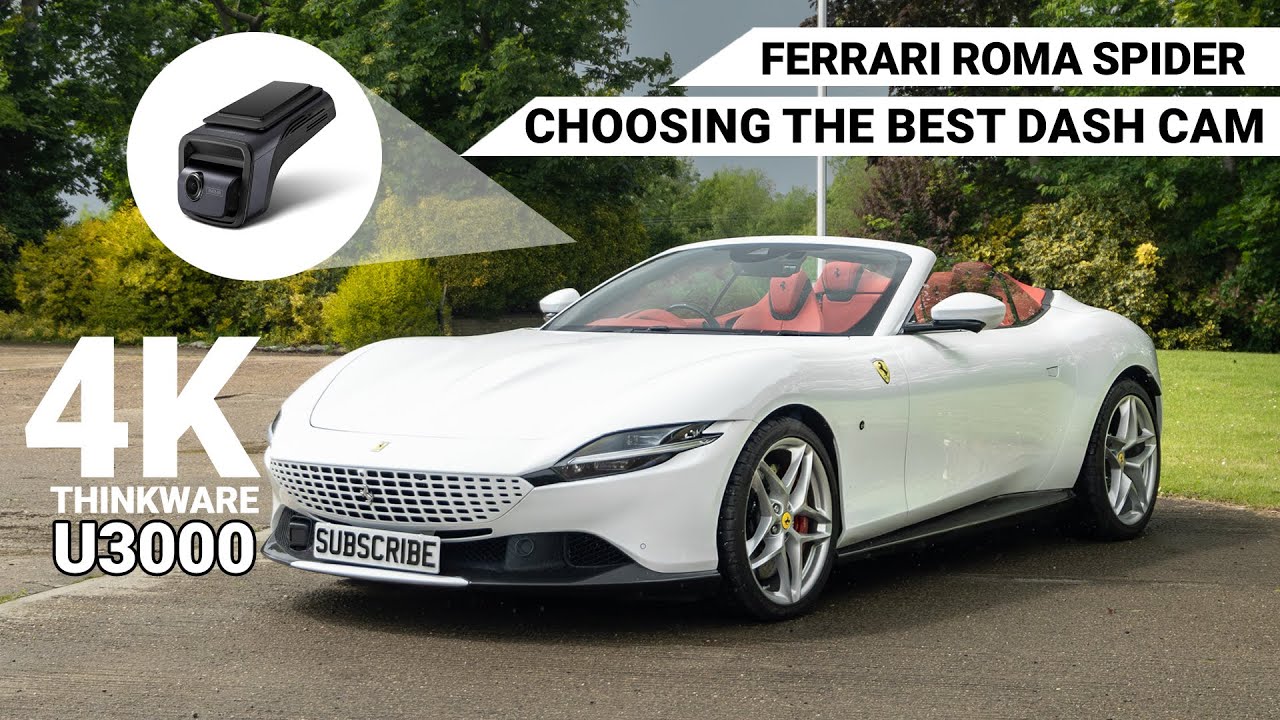 24/7 Dash Camera RECORDING! Ferrari Roma Spider - YouTube