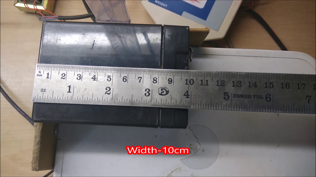 Volume and Weight measuring System - YouTube