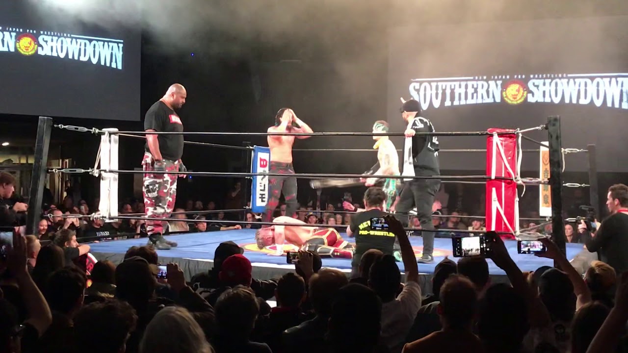 Robbie Eagles turns on Bullet Club and joins Chaos at Southern Showdown ...