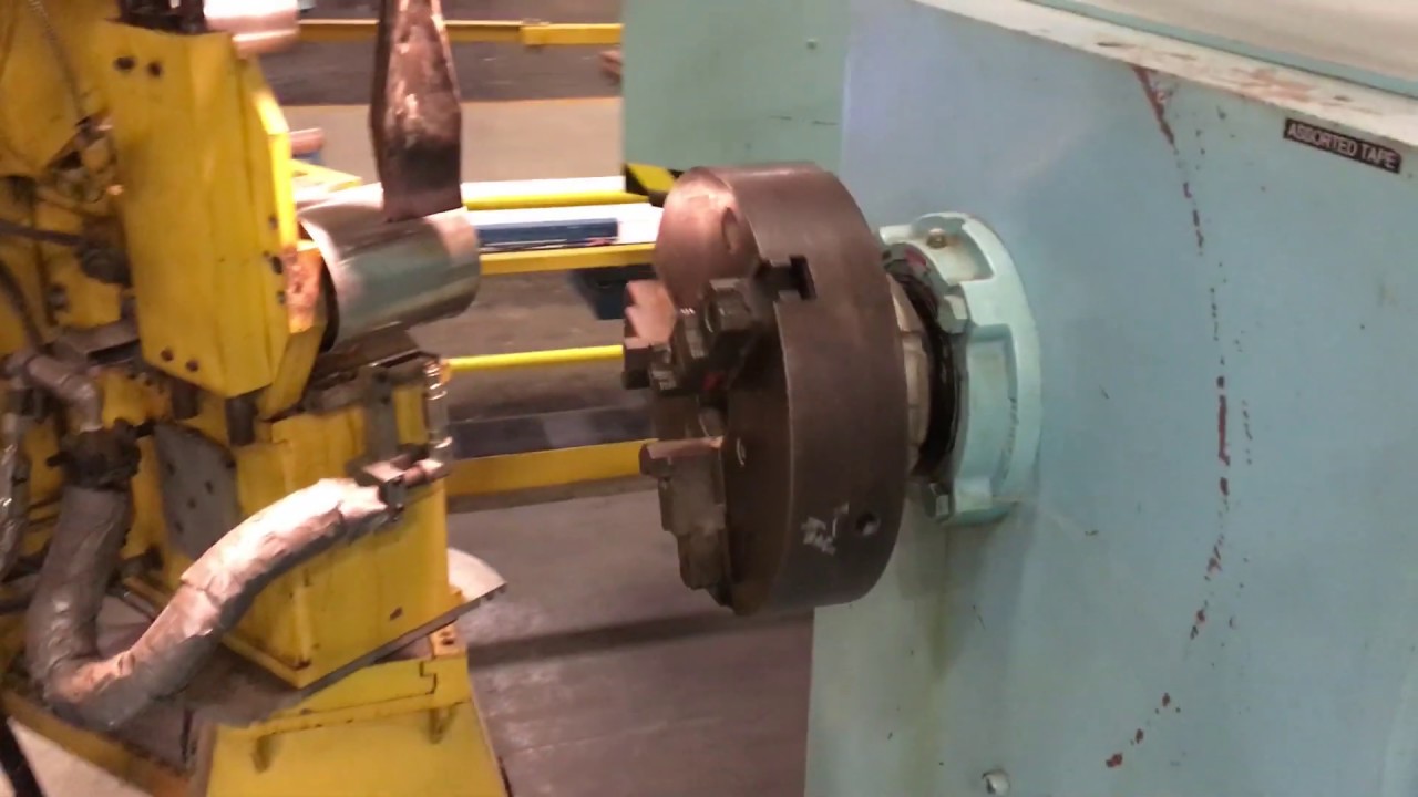 Auction: Entec TW90-120-6 Horizontal Tape Wrap Machine - YouTube