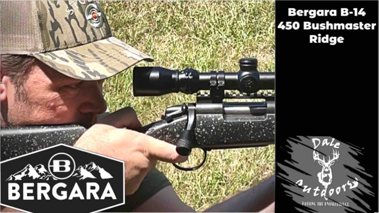 Bergara B-14 450 BUSHMASTER Ridge/ How to make your Rifle shooting improve in ONE DAY! - YouTube