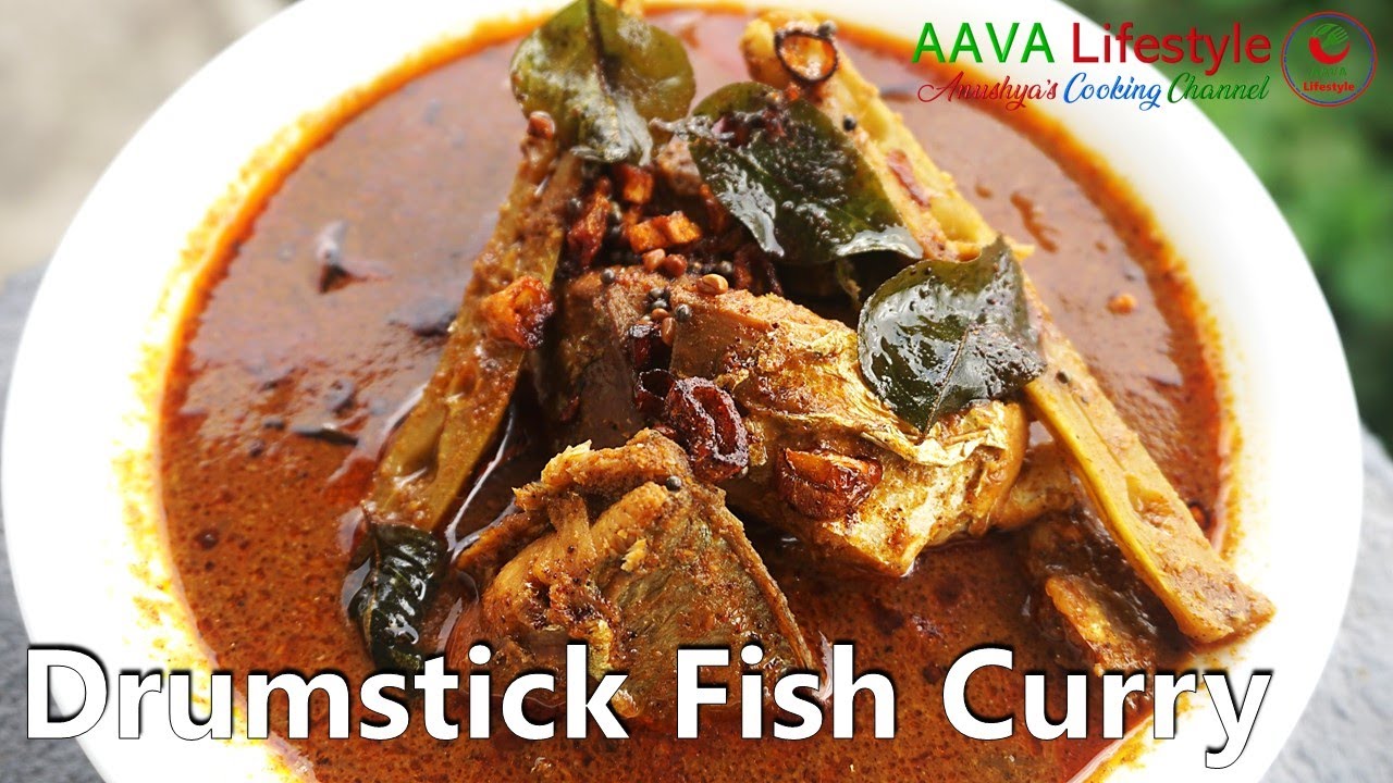 Drumstick Fish Curry | முருங்கைக்காய் மீன் குழம்பு | Recipe | English ...